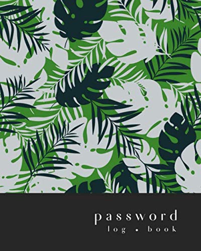 Password Log Book: 8x10 Big Password Notebook with A-Z Alphabet Indexed ...
