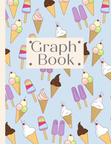 Graph Book: 120 Pages Graph Paper Book 8.5x11 inches. by Sheridan ...