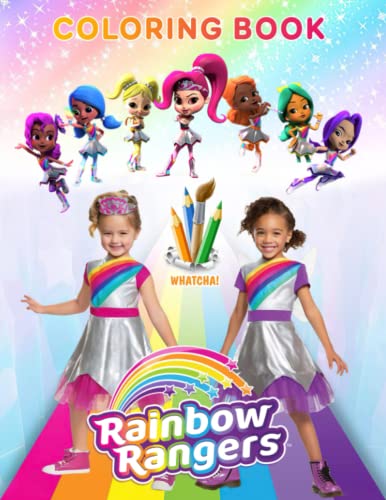 Whatcha! - Rainbow Rangers Coloring Book: Creative Illustration Pages ...