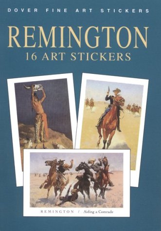 Remington: 16 Art Stickers (Dover Art Stickers) by Frederic Remington ...
