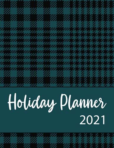 Holiday Planner: Holiday Season 2021 Planner Halloween Thanksgiving ...