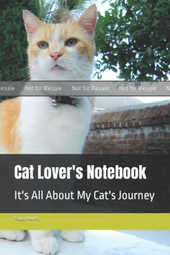 PROOF: Cat Lover's Notebook: It's All About My Cat's Journey by Poppy ...