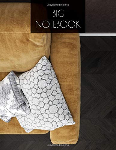 Big Notebook: Extra Large Giant Notebook, 500 College Ruled Pages, 8.5 ...