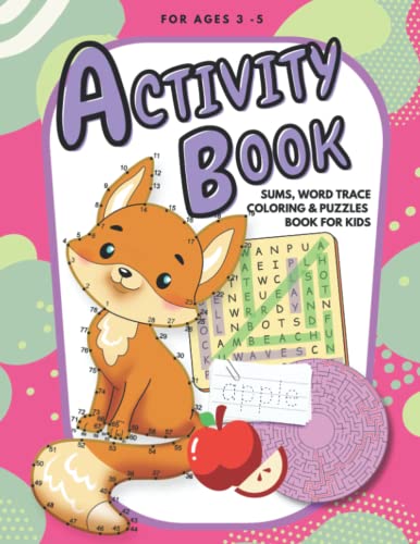 Busy Bee Activity Book For Kids 84 Pages Of Puzzles And Activities busy-bee-activity-book-for-kids-84-pages-of-puzzles-and-activities