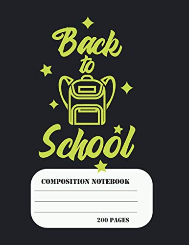 BACK TO SCHOOL: Composition Notebook with Inspirational school quote ...