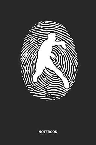 Notebook: Dotted Lined Ping Pong Themed Notebook (6x9 inches) ideal as ...