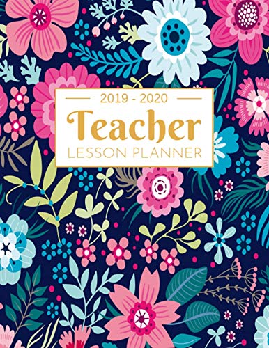 Teacher Lesson Planner: Weekly and Monthly Calendar Agenda | Academic ...