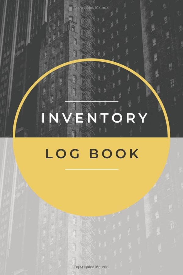 Inventory Log Book: Simple Inventory Log Book for Business or Personal ...