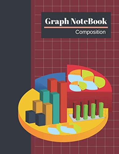 Graph Notebook: Large Graph Composition Book Double Sided Sheets Quad ...