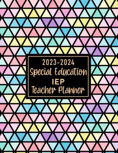 2023-2024 Special Education IEP Teacher Planner: Special Students ...