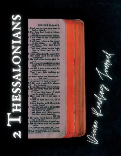 Divine Reading Journal: 2 Thessalonians by Bobby L Clark | Goodreads