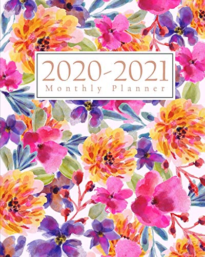 2020-2021 Monthly Planner: Notebook and Planner (from Jan 2020 to Dec ...
