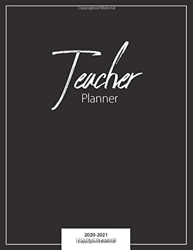 Teacher planner 2020-2021 lessons planner: July 2020 to Jul 2021 - To ...