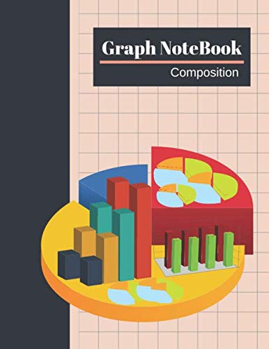 Graph Notebook: Large Graph Composition Book Double Sided Sheets Quad ...