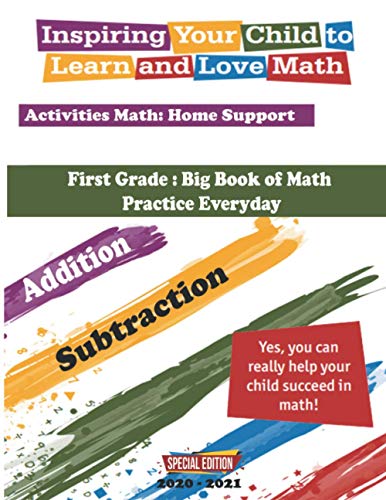 First Grade: Big Book of Math Practice Everyday; Activities Math: Home ...