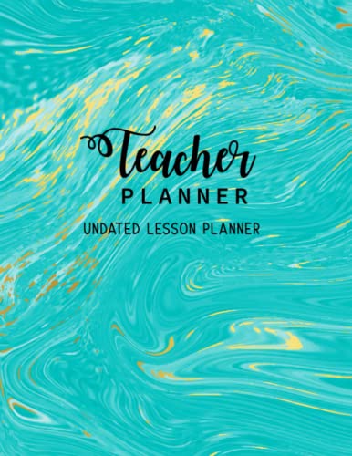 Teacher Planner: Undated Lesson Planner Class Schedule Attendance ...