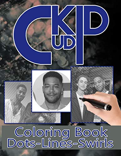 Kid Cudi Dots Lines Swirls Coloring Book: Amazing Kid Cudi Diagonal ...