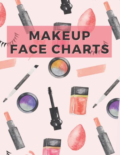 Makeup Face Charts: Blank Face Makeup Templates Large Page with Open ...