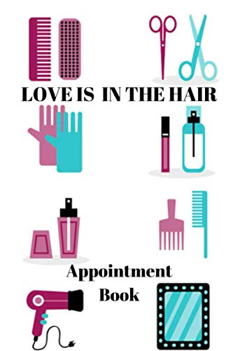 Appointment Book: Appointment Book for Salons, Spas, Hair Stylist ...