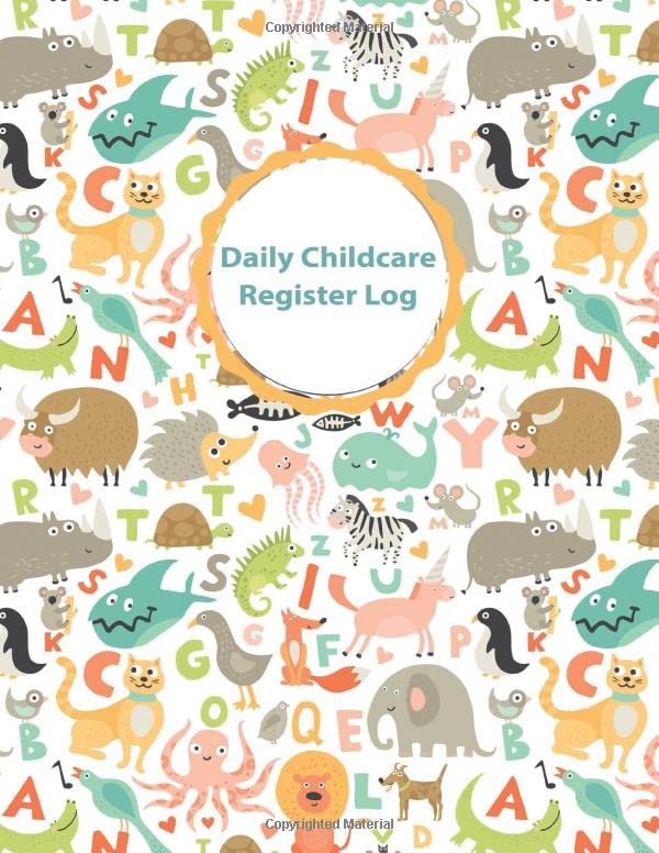 Daily Childcare Register Log: Daily Childcare Log Book Child Care ...