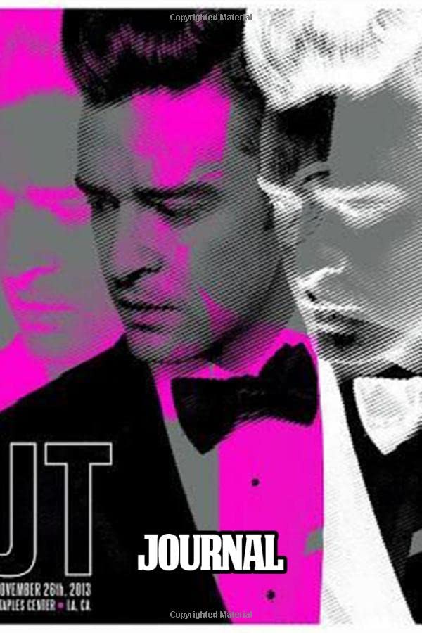 Journal: Justin Timberlake JT American Singer Songwriter Pop Icon World ...