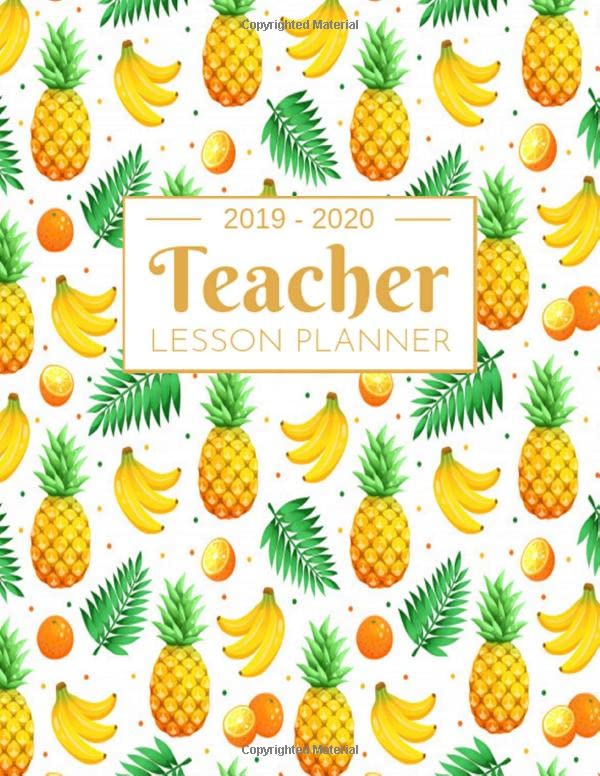 Teacher Lesson Planner: Weekly and Monthly Calendar Agenda | Academic ...