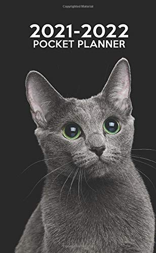 2021-2022 Pocket Planner: Adorable 2 Year Monthly Pocket Organizer ...