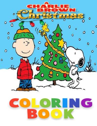 A Charlie Brown Christmas Coloring Book: Coloring Pages For Kids And Adults by Mido Art | Goodreads