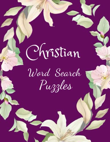 Christian Word Search Puzzles: Bible word search for women with ...