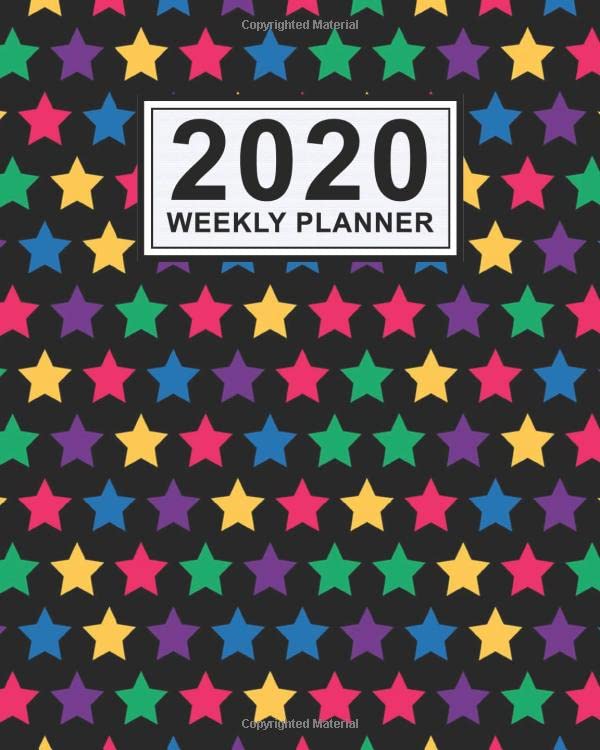 2020 Weekly Planner: Star Daily Weekly Monthly Calendar 2020 Planner ...