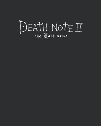DEATH NOTE NOTEBOOK: 8"x10" 100+ Pgaes, Journal For Death Note. Best ...