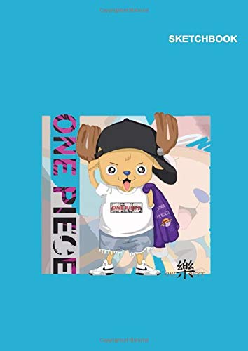Zoro One Piece Sketchbook: 110 Pages, Unlined Notebook Journal, A4 (8. ...