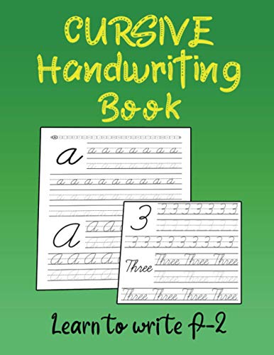 Cursive Handwriting Book: Learn to Write Cursive A - Z Uppercase and ...