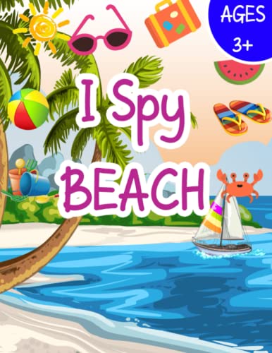 I Spy Beach Activity Book: Activity Book Of I Spy Beach With Amazing ...