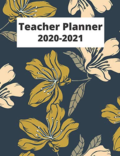Halloween Teacher Planner 2020-2021: Monthly & Weekly Teacher Lesson ...