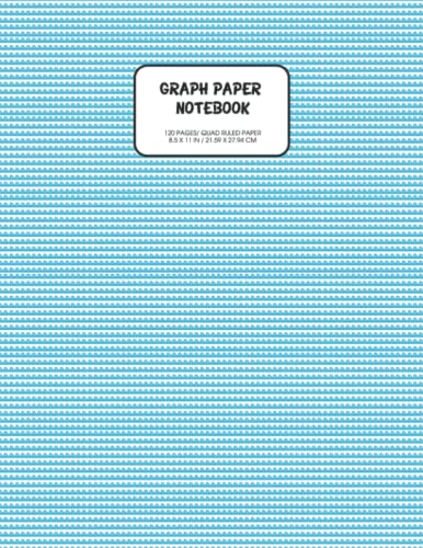 Graph Paper 5x5 - 120 Pages 8.5 x 11 inch: Grid Paper Notebook, Grid ...