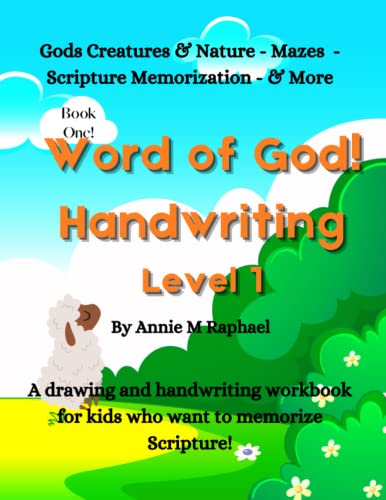 Word of God Handwriting Level 1: Kindergarten / First Grade handwriting ...