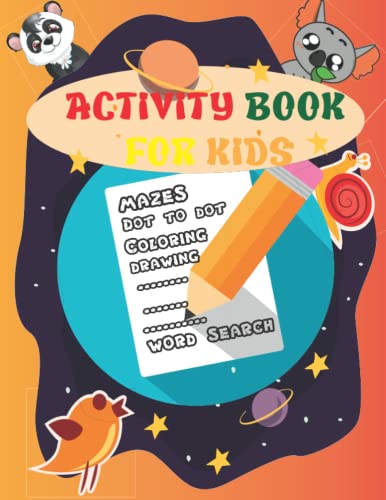 ACTIVITY BOOK FOR KIDS: Fun and Activity Book for Kids 6, 7, 8, 9 and ...