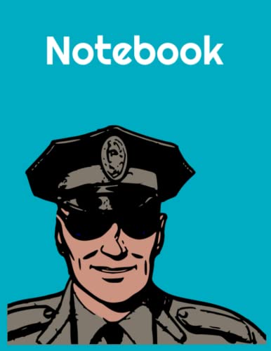 Police Officer Notebook: 8½ X 11, 120 pages, college ruled notebook ...