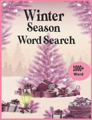 Winter Season Large Print Word Search Puzzle Book: +1000 winter word ...
