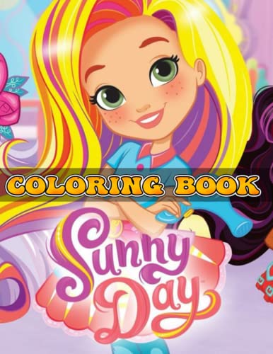 Sunny Day Coloring Book: Perfect Coloring Book For Adults and Kids With ...