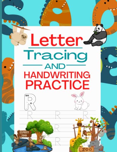 Letter Tracing and Handwriting Practice: Workbook for Kids: Learning To ...