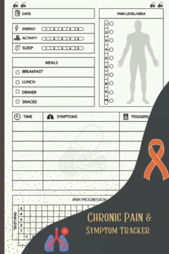 Daily Chronic Pain Symptoms Tracker: Symptom Tracker Journal For ...