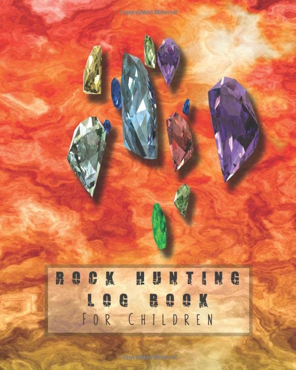 Rock hunting log book for children: Guided prompt activities to to get ...