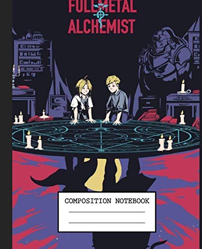 Notebook: Fullmetal Alchemist Japan Soft Glossy Cover Graph Paper Pages ...