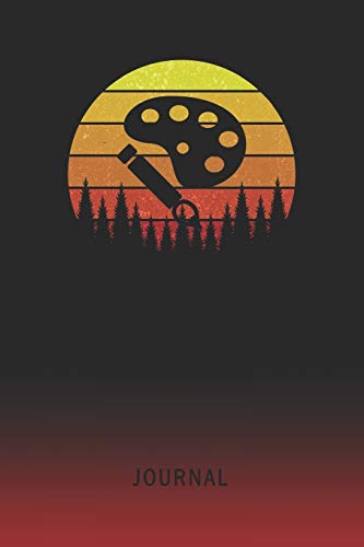 Journal: Blank Art Teacher Personal Writing Diary | Old School Retro ...