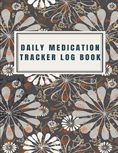 Daily Medication Tracker Log Book: LARGE PRINT Medication Tracker ...