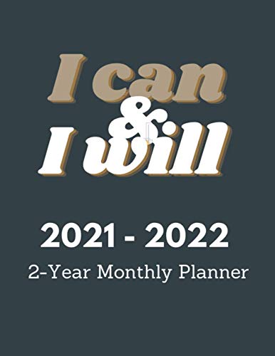 2021-2022 2-Year Monthly Planner: 24 Months Planner and Calendar | 2 ...
