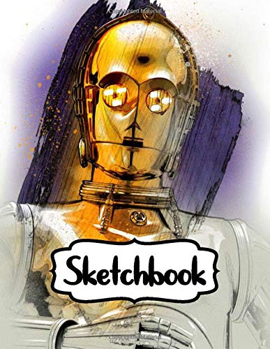 Sketchbook: Duo Blank Sheets Sketchbook Star Wars Gifts Series Movies ...