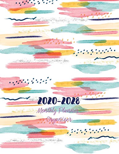 2020-2028 Monthly Planner Organizer: Jan 2020 - Dec 2028 9 Year 108 ...
